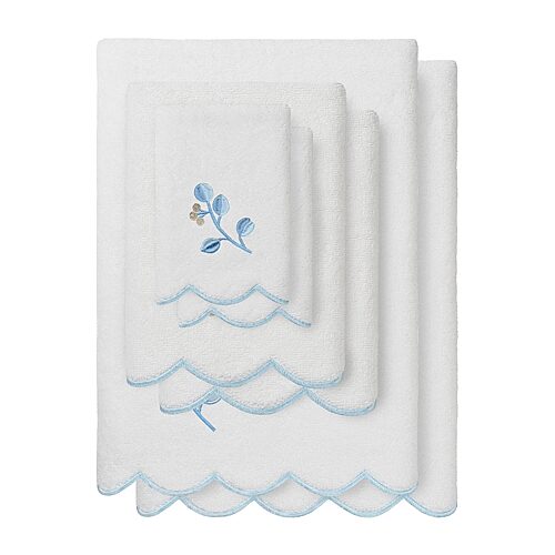 Click here for Linum Home Textiles Wild Branch Scallop 6-pc. Quic... prices
