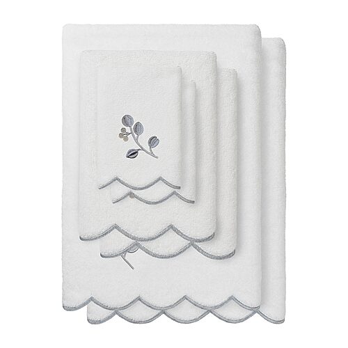 Click here for Linum Home Textiles Wild Branch Scallop 6-pc. Quic... prices