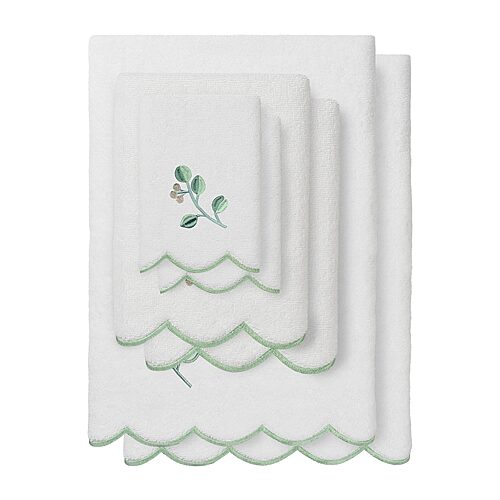 Click here for Linum Home Textiles Wild Branch Scallop 6-pc. Quic... prices