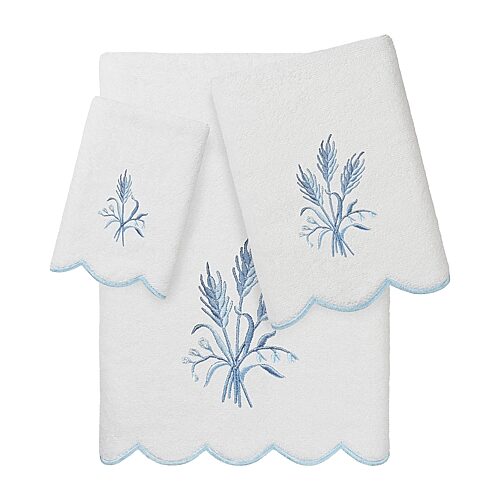 Click here for Linum Home Textiles Whitney Scallop 3-pc. Quick Dr... prices
