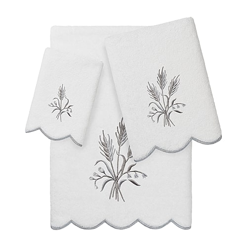 Click here for Linum Home Textiles Whitney Scallop 3-pc. Quick Dr... prices
