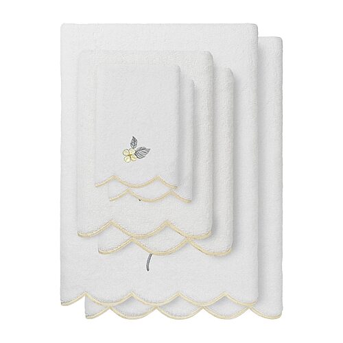 Click here for Linum Home Textiles Hydea Scallop 6-pc. Quick Dry... prices