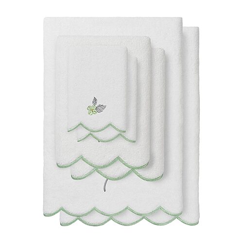 Click here for Linum Home Textiles Hydea Scallop 6-pc. Quick Dry... prices