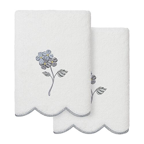 Click here for Linum Home Textiles Hydea Scallop 2-pc. Embellishe... prices