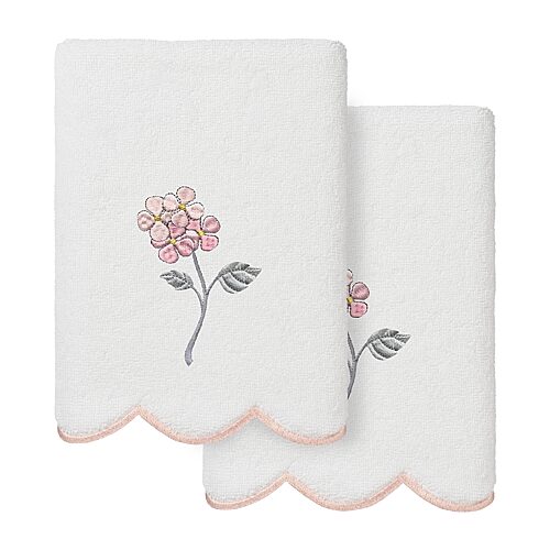 Click here for Linum Home Textiles Hydea Scallop 2-pc. Embellishe... prices