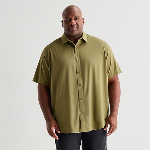 Click here for Stylus Mens Short Sleeve Regular Fit Big and Tall... prices