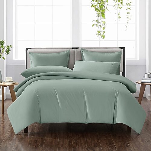 Click here for Cannon Heritage Duvet Cover Set  One Size  Green prices