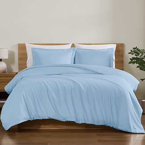 Click here for Truly Soft Everyday Duvet Cover Set  One Size  Blu... prices