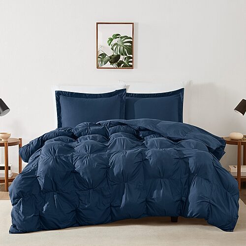 Click here for Truly Soft Cloud Puffer Midweight Comforter Set  O... prices