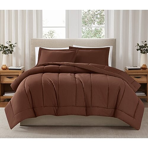 Click here for Brooklyn Loom Cotton Percale Midweight Comforter S... prices