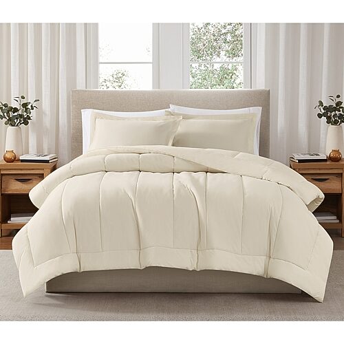 Click here for Brooklyn Loom Solid Cotton Percale 2-Pc. Comforter... prices