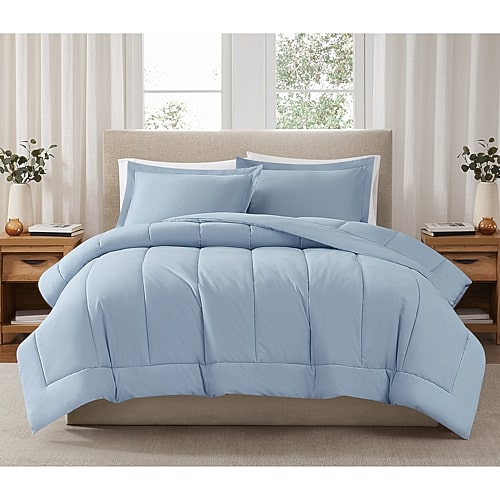 Click here for Brooklyn Loom Cotton Percale Midweight Comforter S... prices