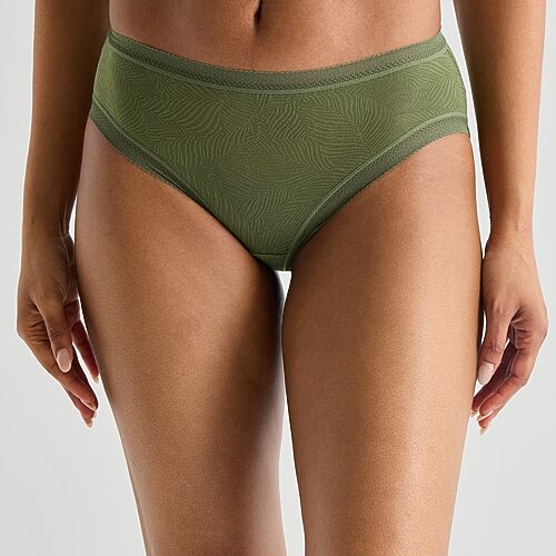 Click here for Ambrielle Smooth Lace Hipster Panty  Xx-large  Gre... prices