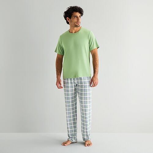 Click here for RESTWELL Mens Crew Neck Short Sleeve 2-pc. Pajama... prices