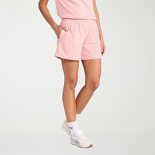 Click here for PUMA Womens 5 Active Pull-On Short  Medium  Pink prices