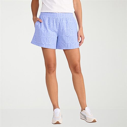 Click here for PUMA Womens 5 Active Pull-On Short  Small  Purple prices