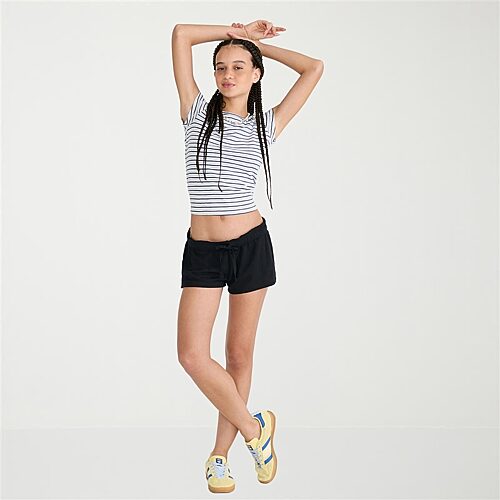Click here for AEROPOSTALE Womens Mid Rise Juniors Pull-On Short... prices