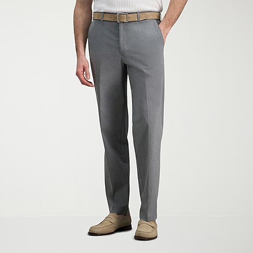 Click here for Haggar Mens Iron Free Premium Khaki Classic-Fit Fl... prices