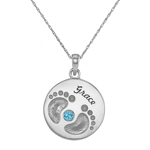 Click here for Personalized Sterling Silver Name and Birthstone F... prices