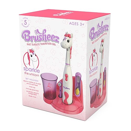 Click here for Brusheez Kids Electric Toothbrush Unicorn Set - Wh... prices
