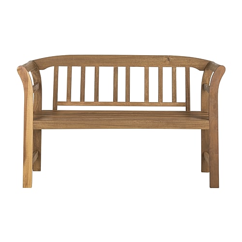 Click here for Porterville Acacia Wood Patio Bench  One Size  Bei... prices