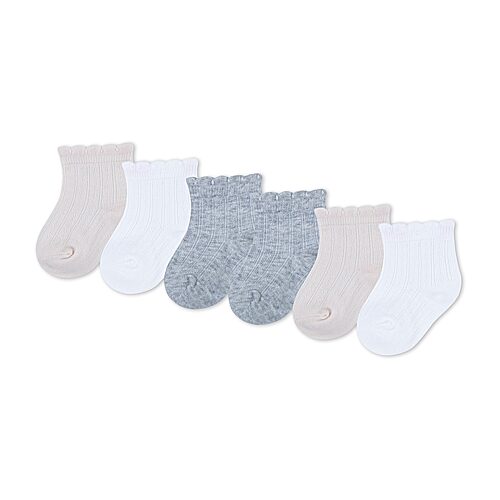 Click here for Huggies Baby Girls Multi-Pack 6 Pair Quarter Ankle... prices