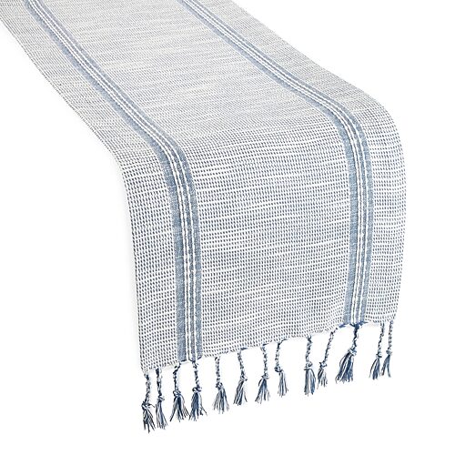 Click here for Linden Street Chunky Table Runner  One Size  Blue prices