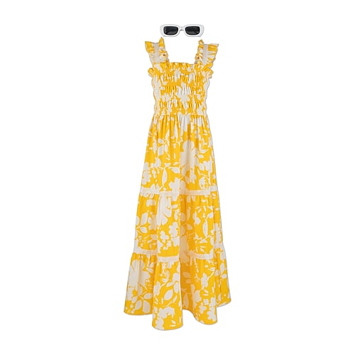 Click here for Speechless Big Kid Girls Sleeveless Floral Maxi Dr... prices