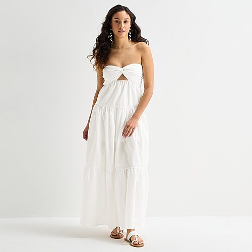 Click here for Forever 21 Womens Juniors Straight Neck Sleeveless... prices