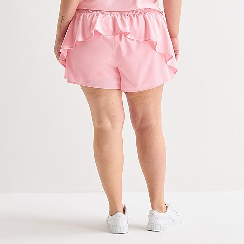 Click here for Xersion Ruffle Womens 3 1/4 Mid Rise Plus Running... prices
