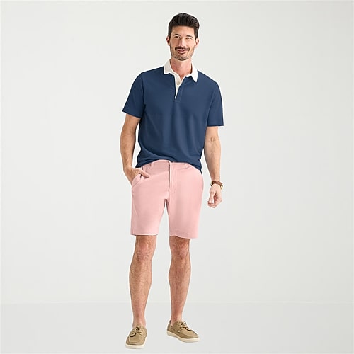 Click here for St. Johns Bay Mens 9 Stretch Fabric Chino Short  3... prices