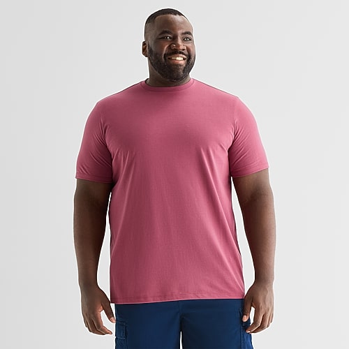 Click here for St. Johns Bay Super Soft Mens Crew Neck Short Slee... prices
