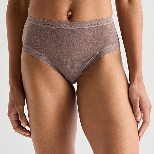 Click here for Ambrielle Smooth Lace Brief Panty  Small  Brown prices