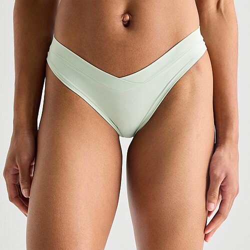 Click here for Arizona Body Cloud Kissed Thong Panty  Large  Gree... prices