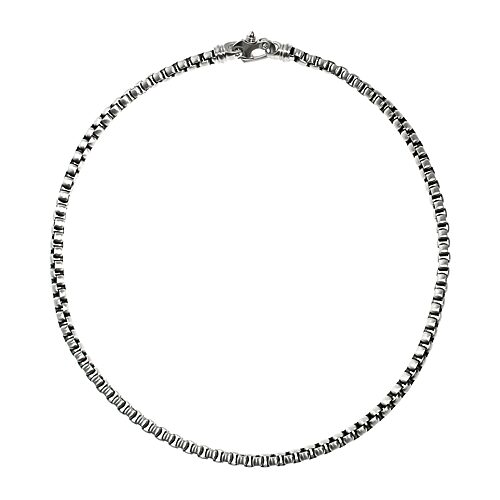Click here for Mens Stainless Steel 24 Round Box Chain Necklace... prices