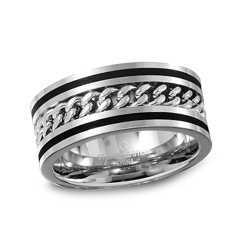 Click here for Mens 8MM Stainless Steel Wedding Band  10 prices
