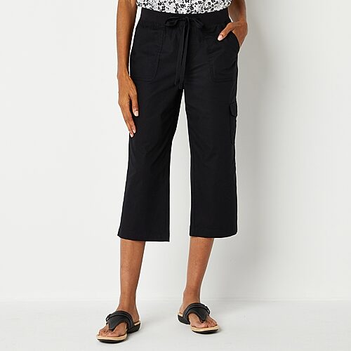 Click here for St. Johns Bay Utility Mid Rise Capris  Petite X-sm... prices