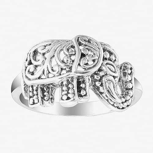 Click here for Bali Inspired Elephant Womens Sterling Silver Cock... prices
