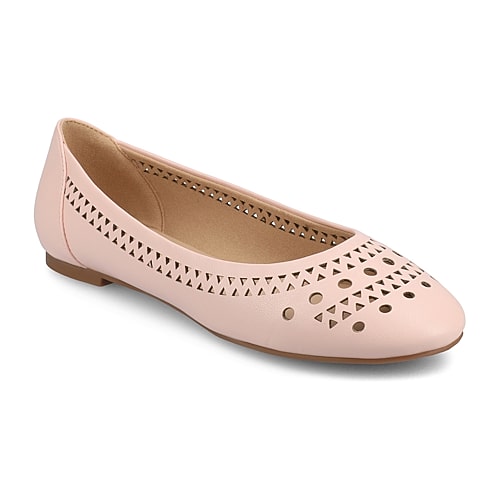 Click here for Journee Collection Womens Kamrah Perforated Ballet... prices