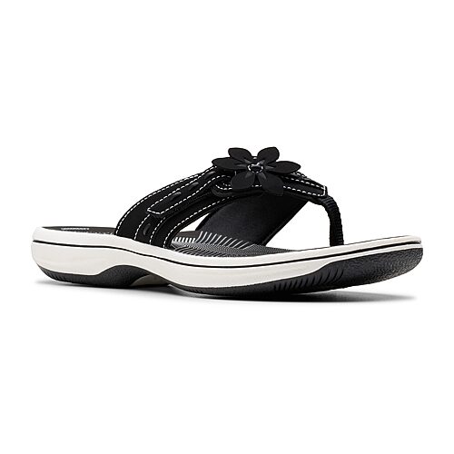 Click here for Clarks Cloudsteppers Womens Breeze Opal Flip-Flops... prices