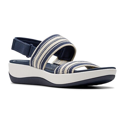 Click here for Clarks Womens Arla Stroll Sandals  6 Medium  Blue prices