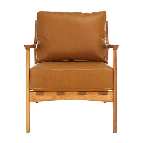 Click here for Danisia Accent Chair - Caramel / natural prices