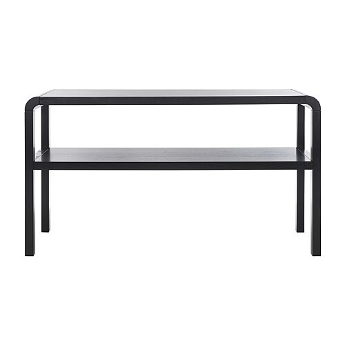 Click here for Omara 2 Tier Console Table - Black prices