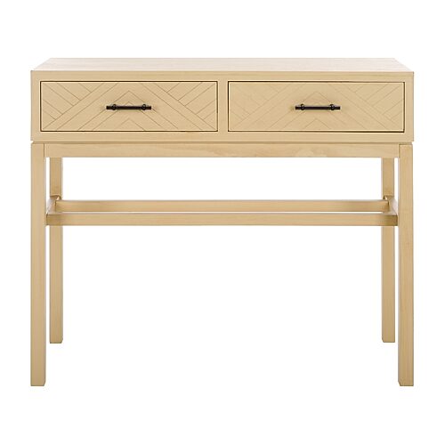 Safavieh Ajana Storage 2-Drawer Console Table  One Size  White