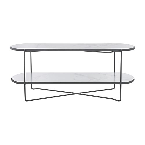 Safavieh Marlee Storage Metal Coffee Table  One Size  White