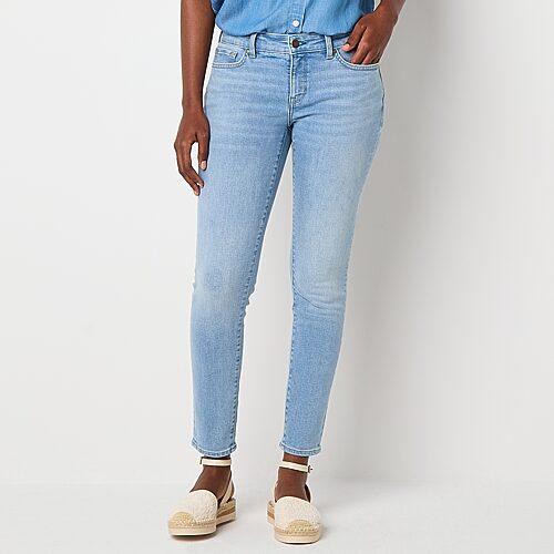 Click here for a.n.a Womens Mid Rise Tall Skinny Fit Jean  4 Tall... prices