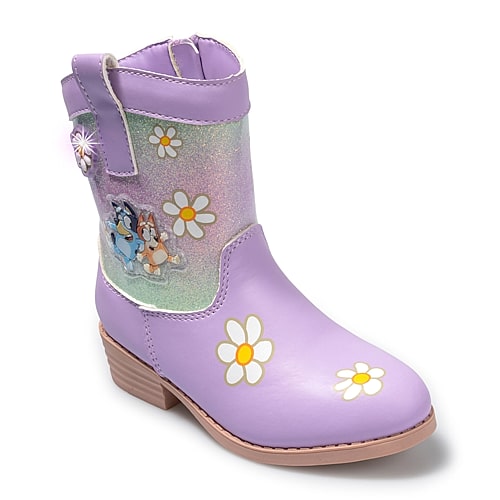Click here for Ground Up Toddler Girls Bluey Bluey Flat Heel Cowb... prices