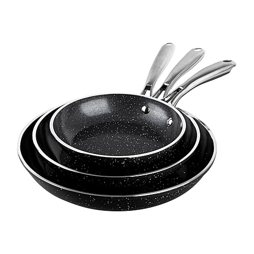 Click here for Granitestone Non-Stick 3-pc. Frying Pan  One Size... prices