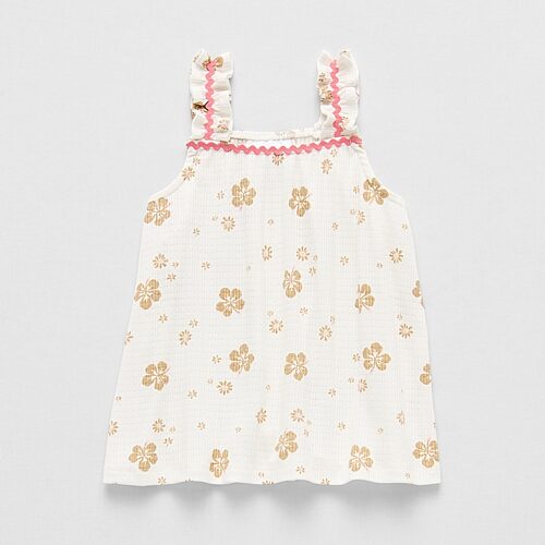Click here for Okie Dokie Toddler & Little Girls Square Neck Slee... prices