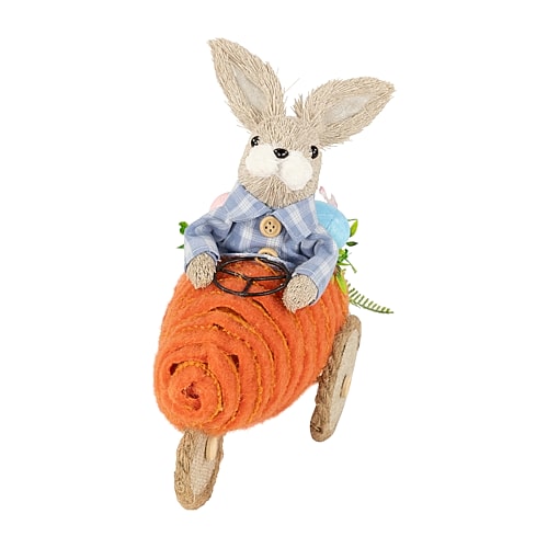 Click here for Northlight 13 Boy Bunny With Carrot Car Easter Tab... prices